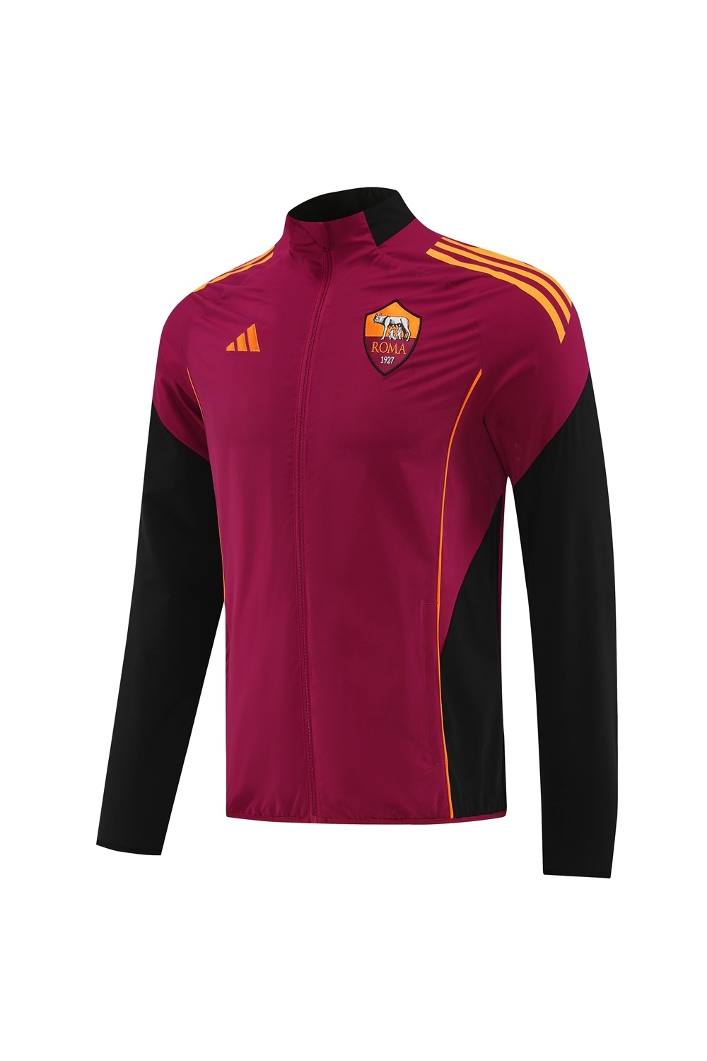 AS Roma Anthem Jacket 2025/2026 – Red – Rabona Jersey